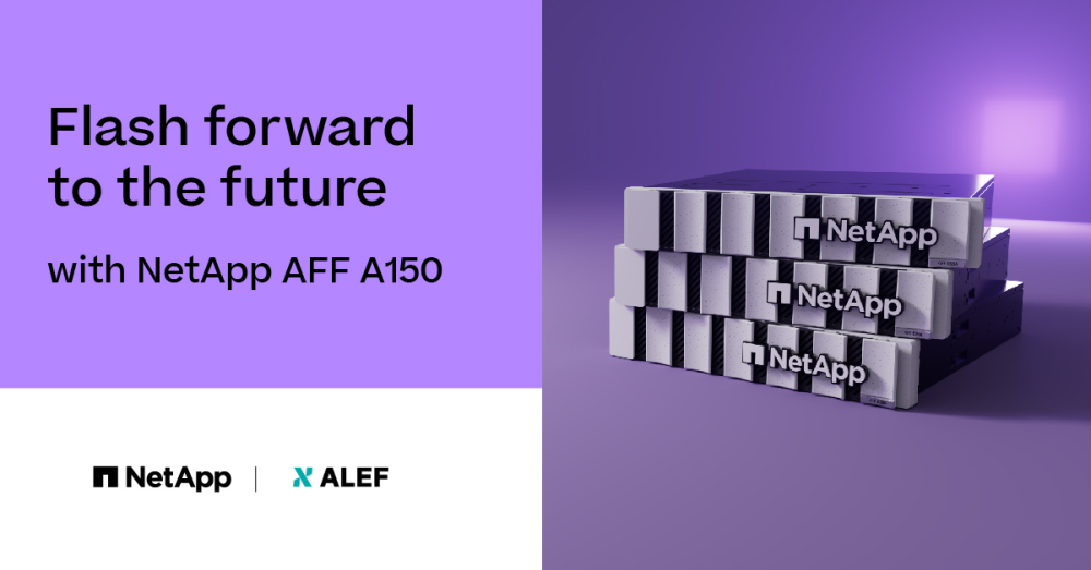 Flash forward to the future with NetApp all-flash storage systems